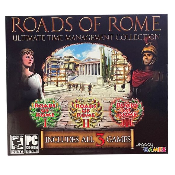 Legacy Games | Video Games & Consoles | Roads Of Rome Windows Pc Cdrom ...